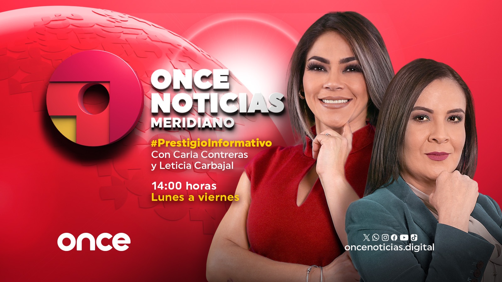 Noticiario Meridiano | Canal once